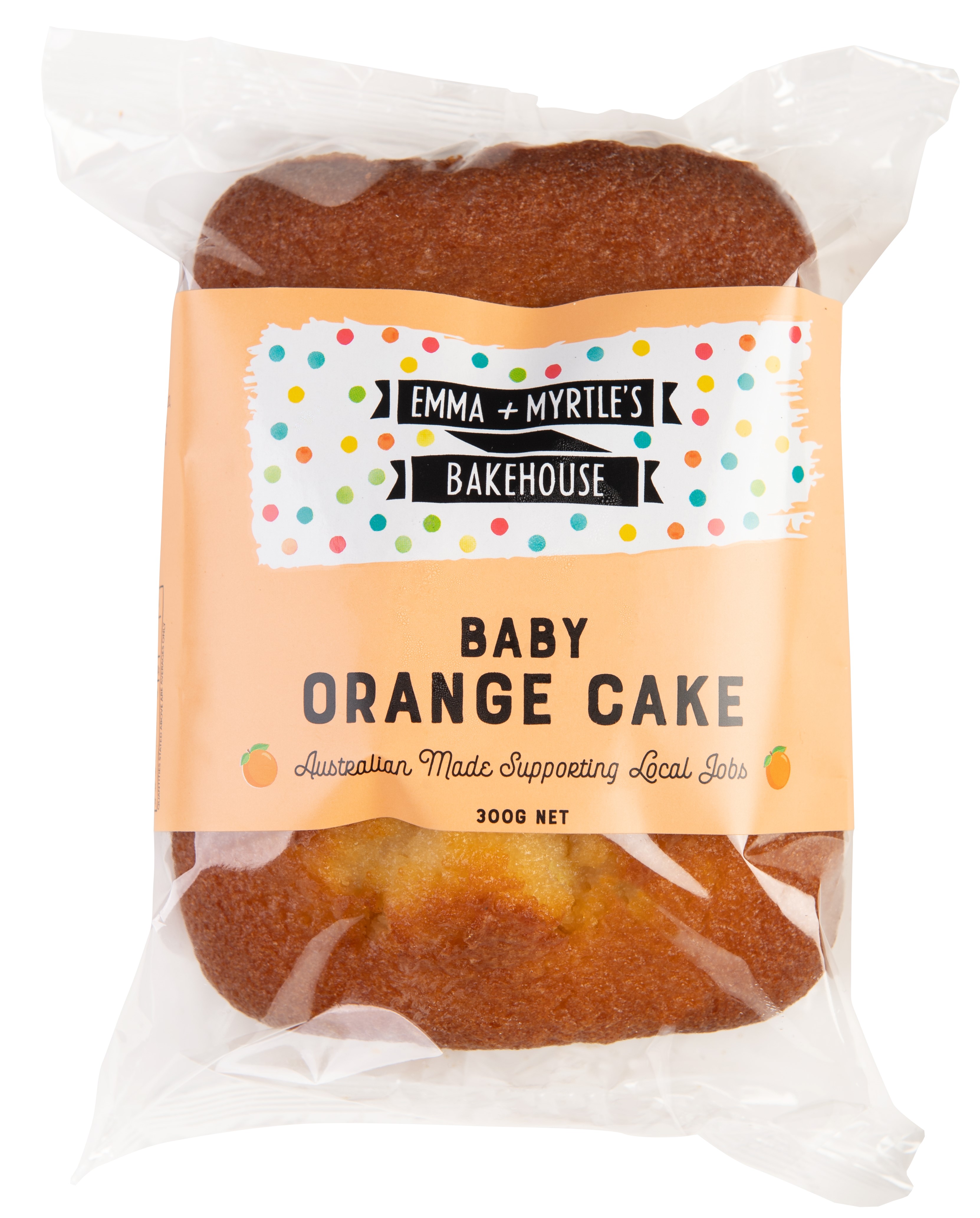 EMMA MYRTLE CAKE ORAN 12X300G BABY ORANGE - Royal Foods Retail - Royal ...