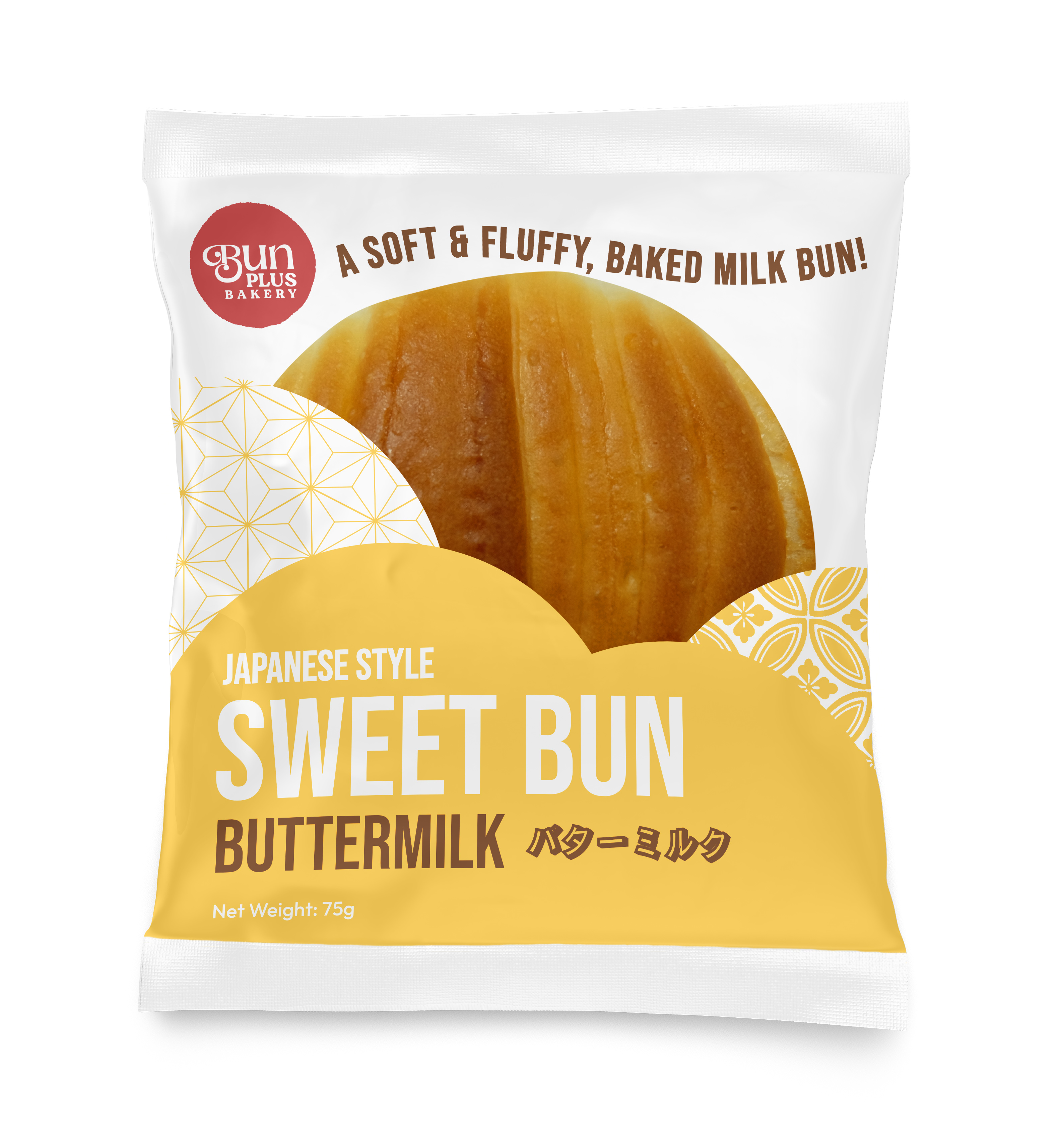 BUN PLUS BUTTERMILK 75g 12C Sweet Bun - Royal Foods Retail - Royal ...