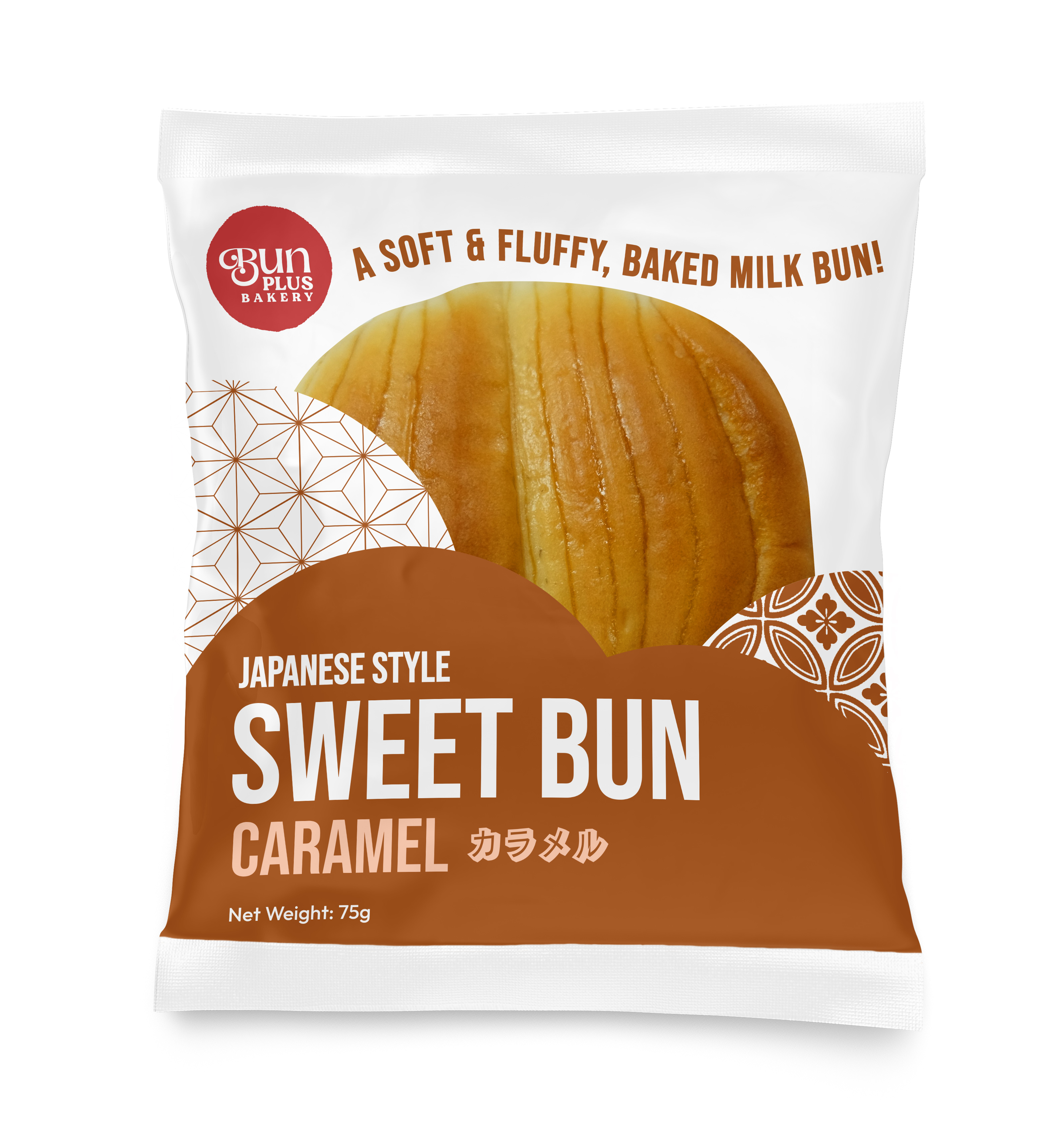 BUN PLUS CARAMEL 75g 12C Sweet Bun - Royal Foods Retail - Royal Foods ...