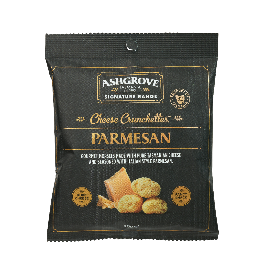 *ASH CRUNCH PARMESAN 40g 12C - Royal Foods Retail - Royal Foods Retail