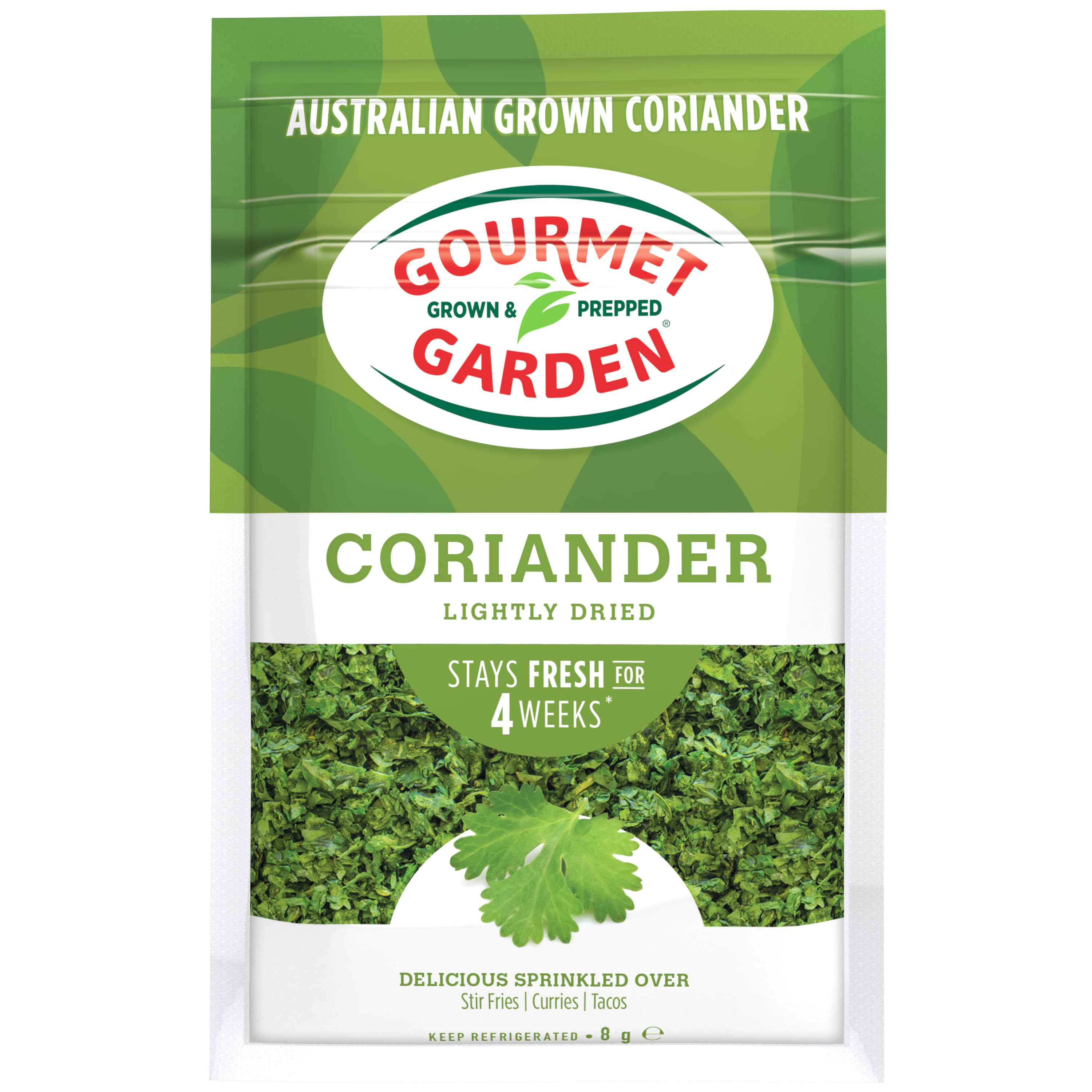 GG LIGHTLY DRIED CORIAND 8G 12 Gourmet Garden Coriander - Royal Foods ...