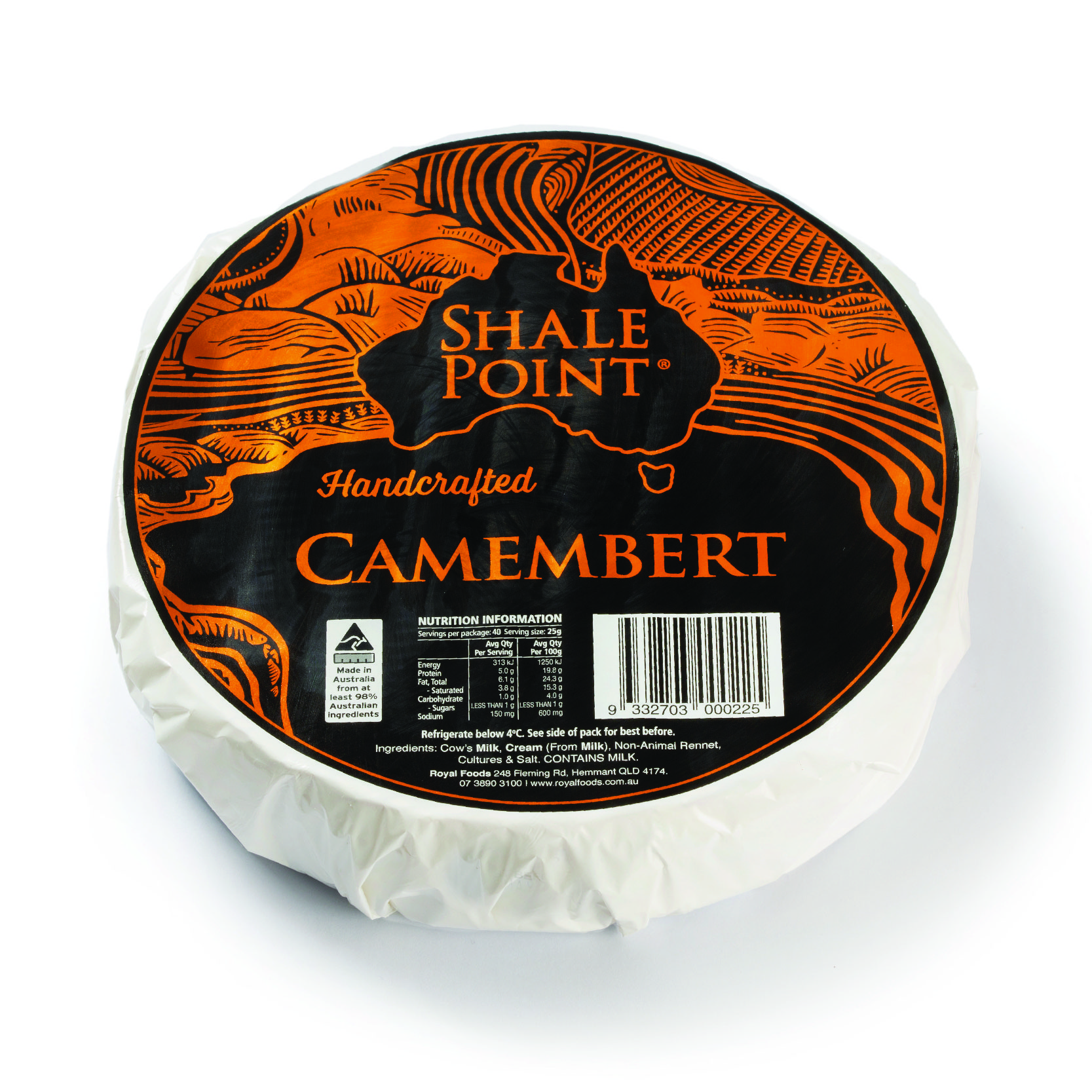 S/POINT BULK CAMEMBERT 1KG R/W Shale Point - Royal Foods Retail Imp ...