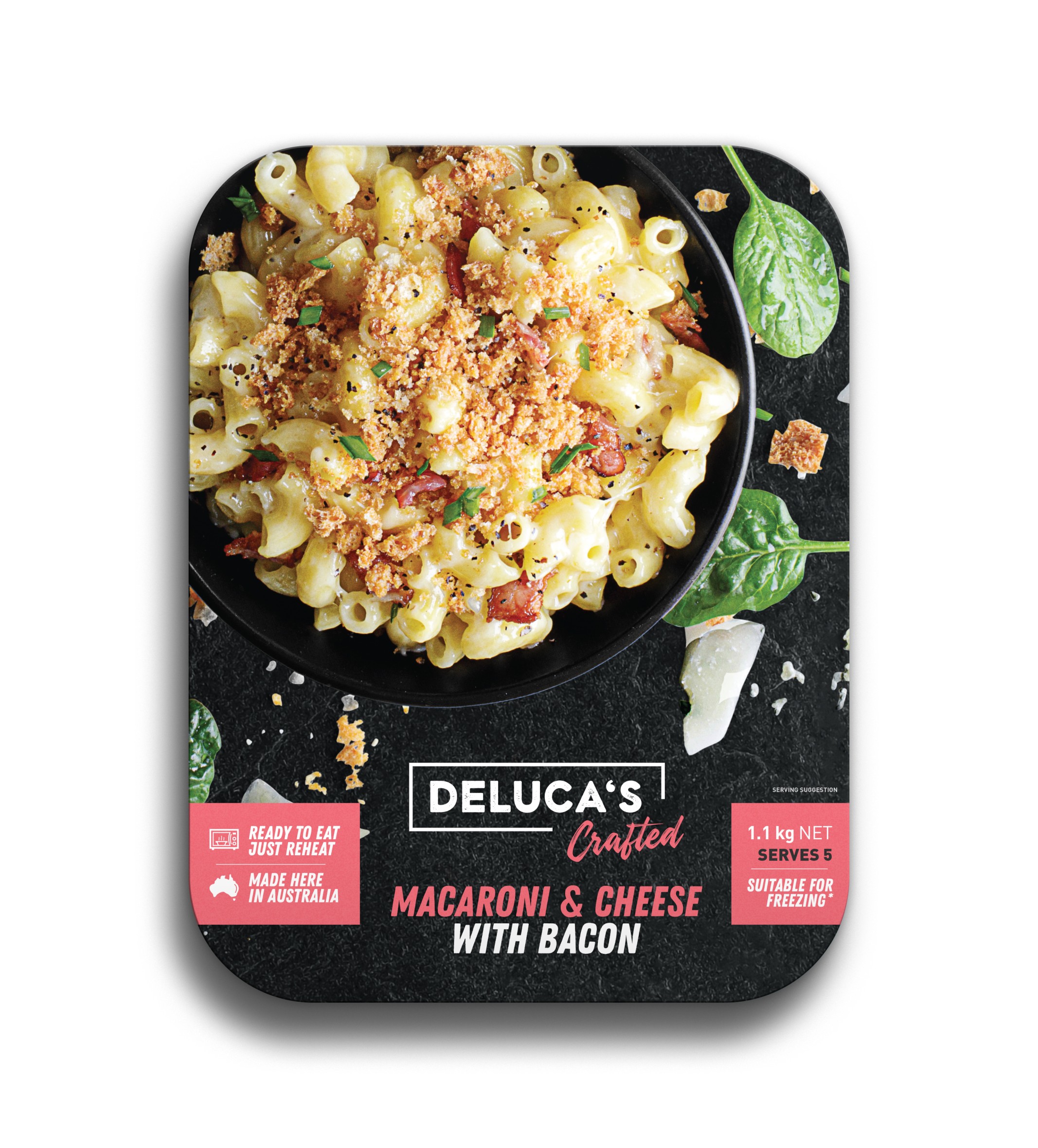 *DEL FAM MACARONI CHE 1.1KG 4C Delucas family cheese bacon - Royal ...