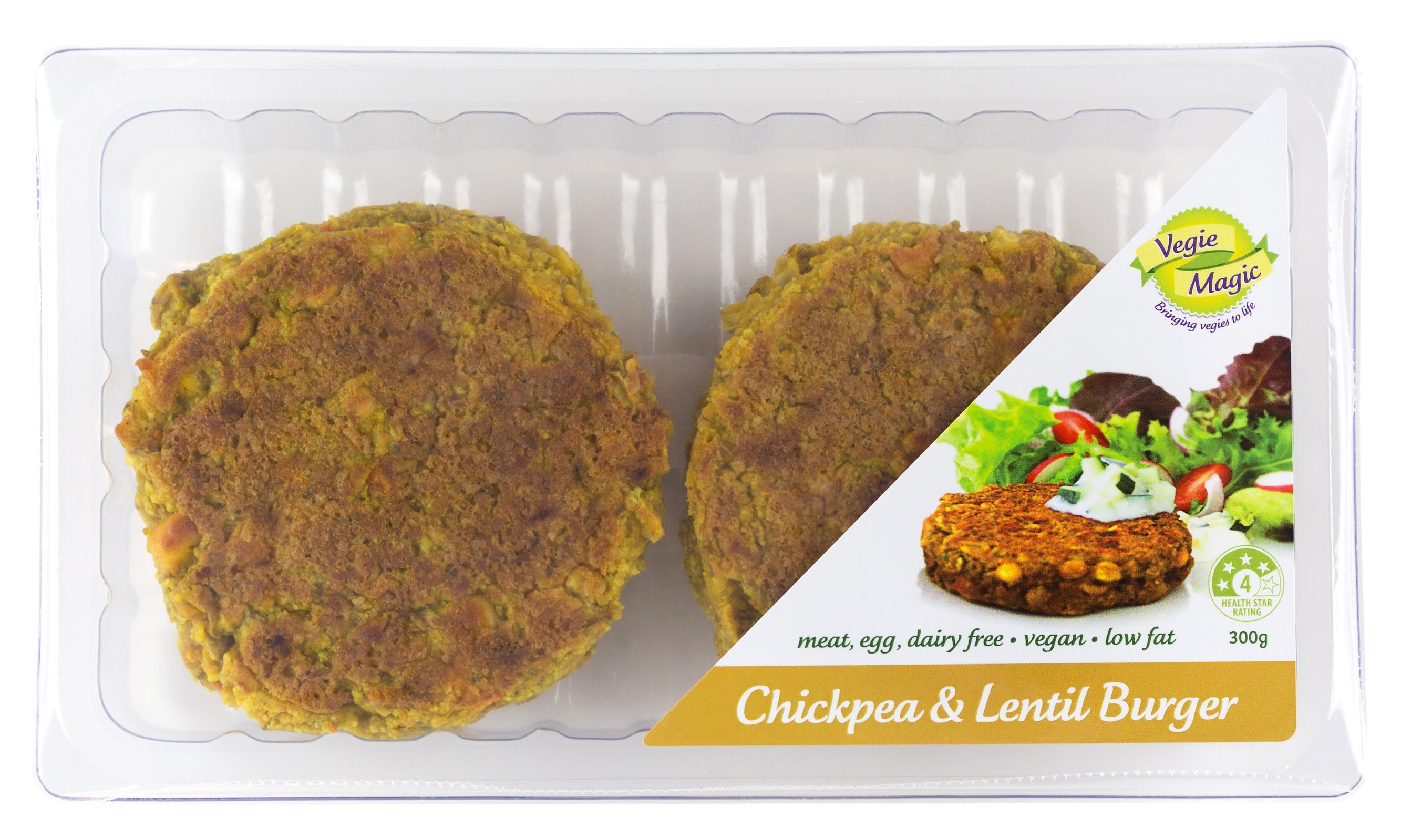 VM BURGER SM CHICKPEA 300G 4C Lentil Small 2pk - Royal Foods Retail BPD ...
