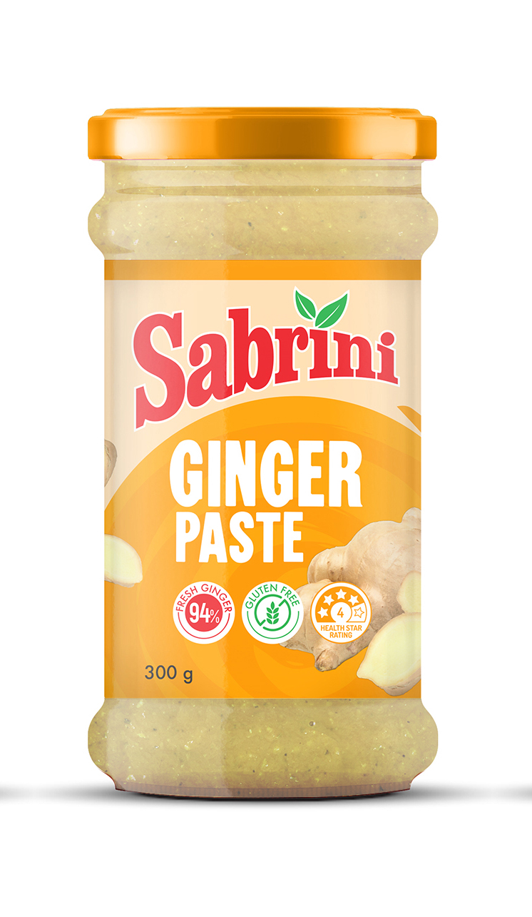 SABRINI PASTE GINGER 300g 12C - Royal Foods Retail - Royal Foods Retail